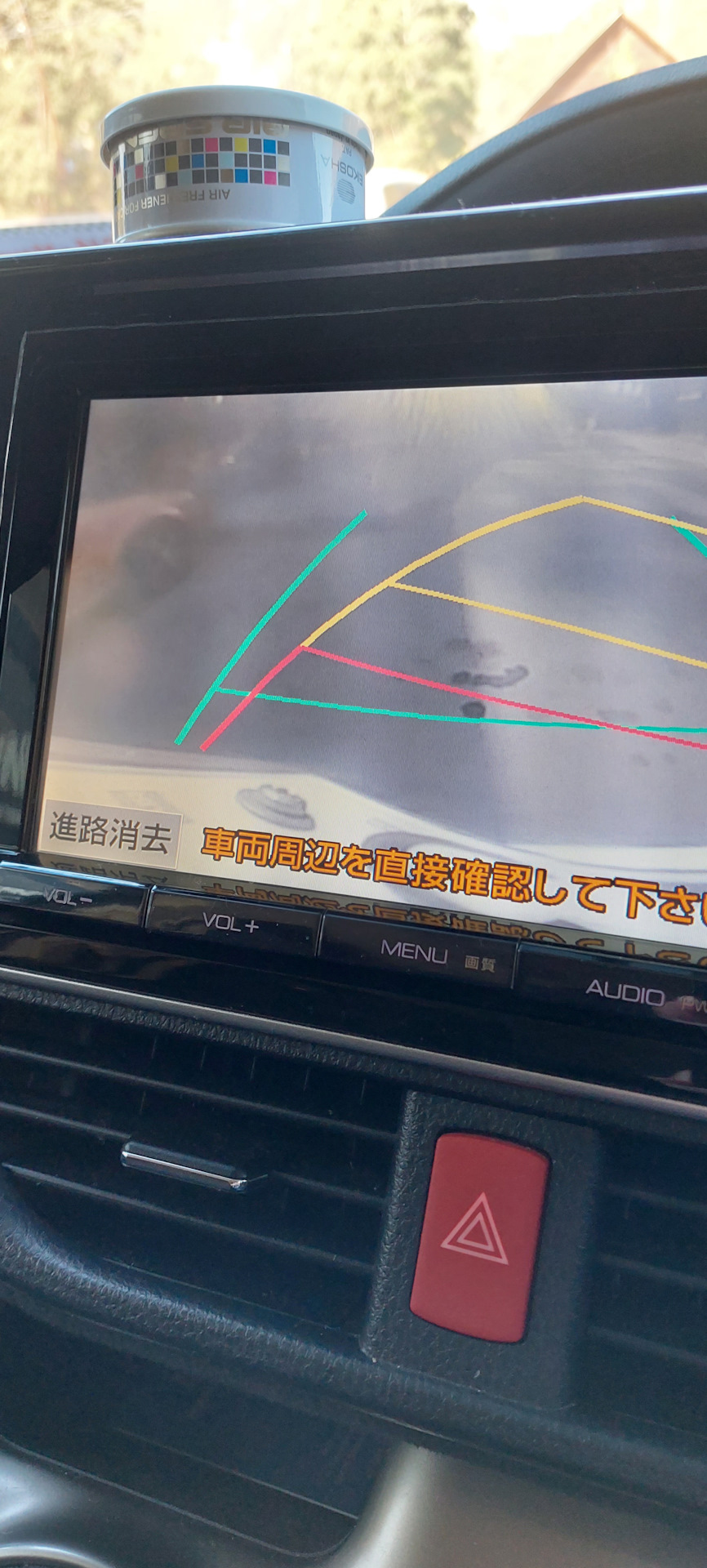 Появилась задача камера заднего хода — Toyota Voxy (3G), 1,8 л, 2014 ...