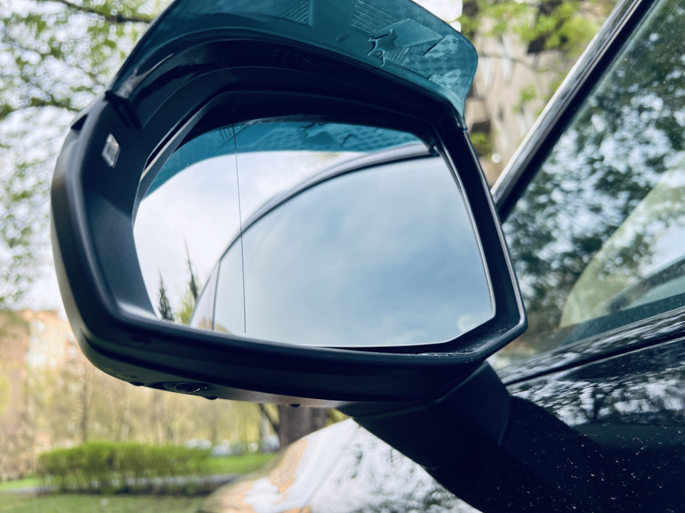 Козырьки на зеркала заднего вида + фотохром — Audi Q5 (2G), 2 л, 2019 ...