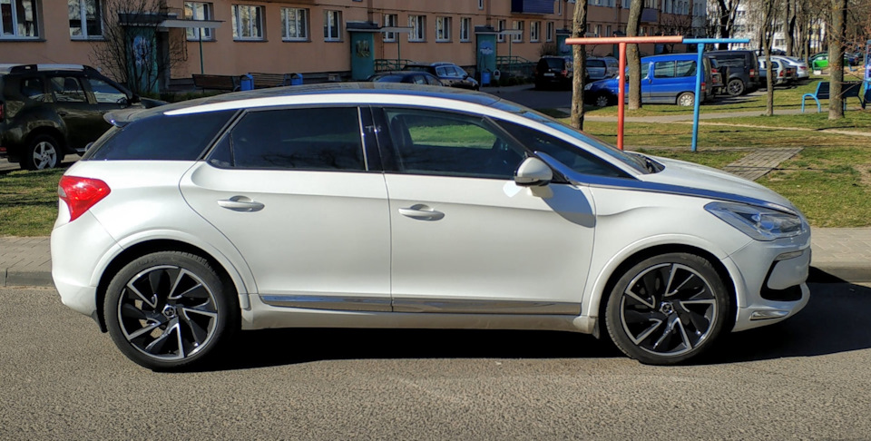 Накладки на арки Citroen DS5 (расширители колесных арок) — Citroen DS5 ...