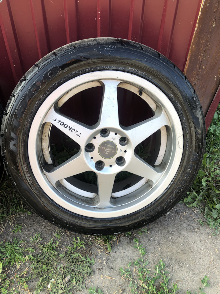 Шины летние Nexen 215/50 R17, кованые диски Made in Japan 7Jx17 ET-50 ...