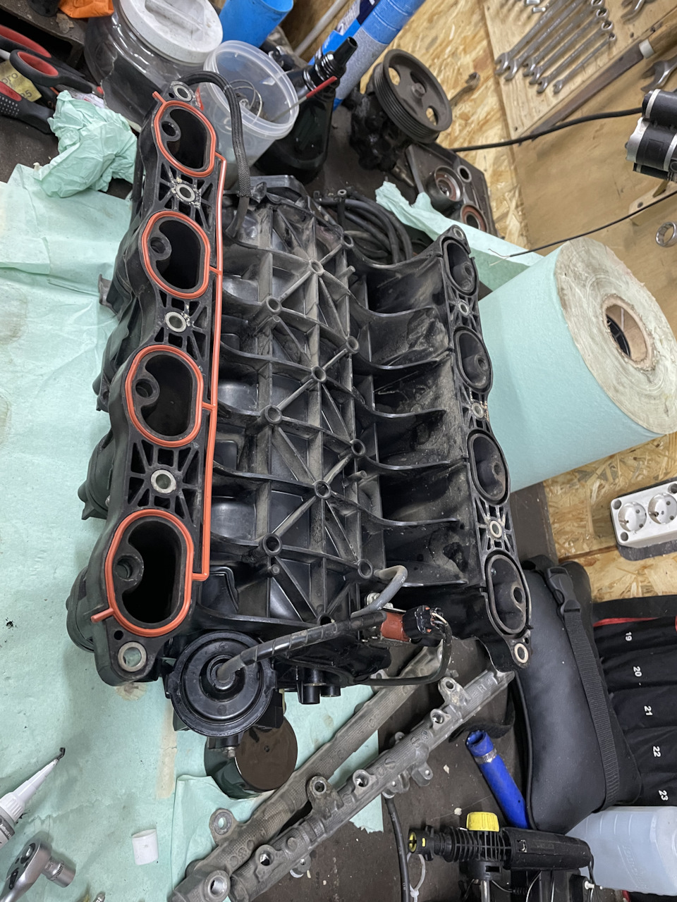 Замена прокладок — Toyota Land Cruiser 200, 4,7 л, 2008 года | плановое ...