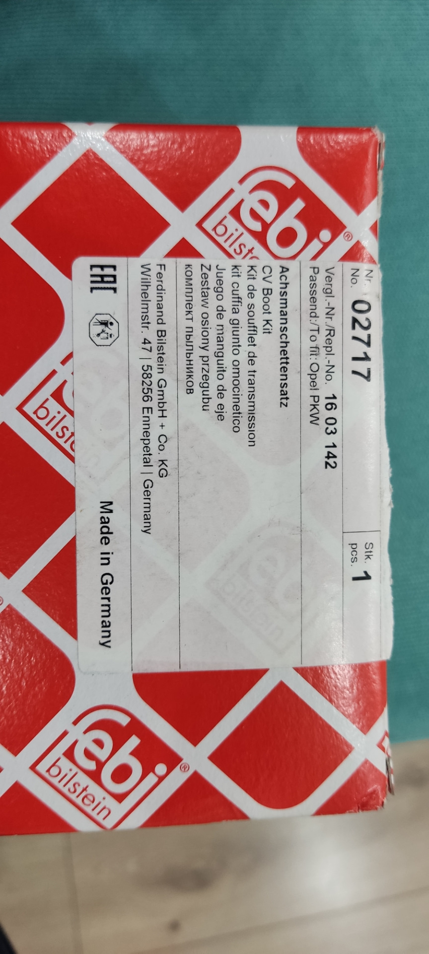 Замена опорных подшипников Opel Astra G — Opel Astra G, 1,6 л, 2004 ...