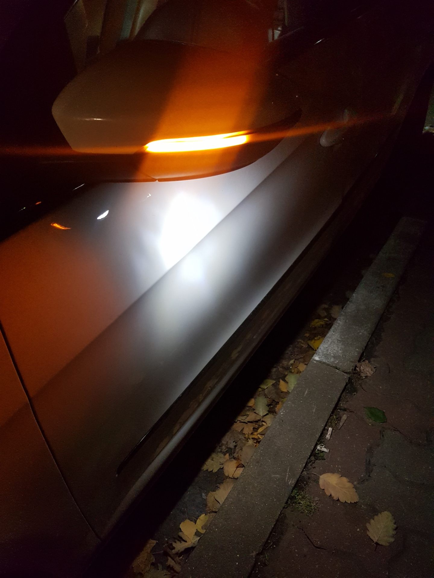 Диодные поворотники в зеркала — Volkswagen Passat CC, 1,8 л, 2011 года ...