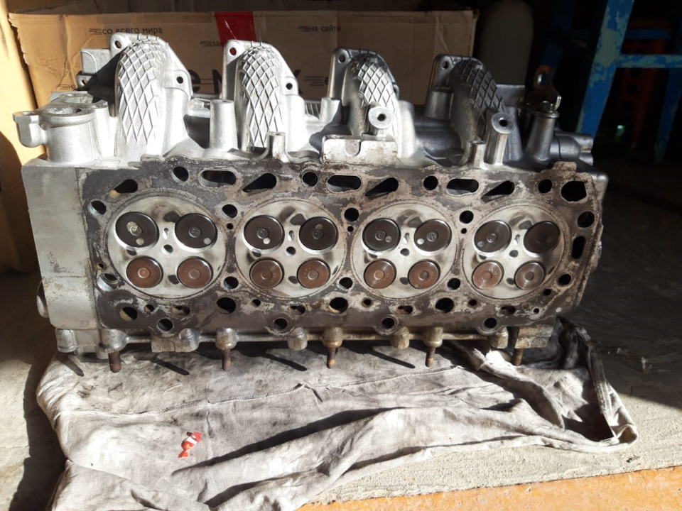 1005B453 Головка блока цилиндров в сборе Mitsubishi | Запчасти на DRIVE2