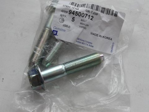 94500712 Болт подвески крепления переднего амортизатора GM | Запчасти ...