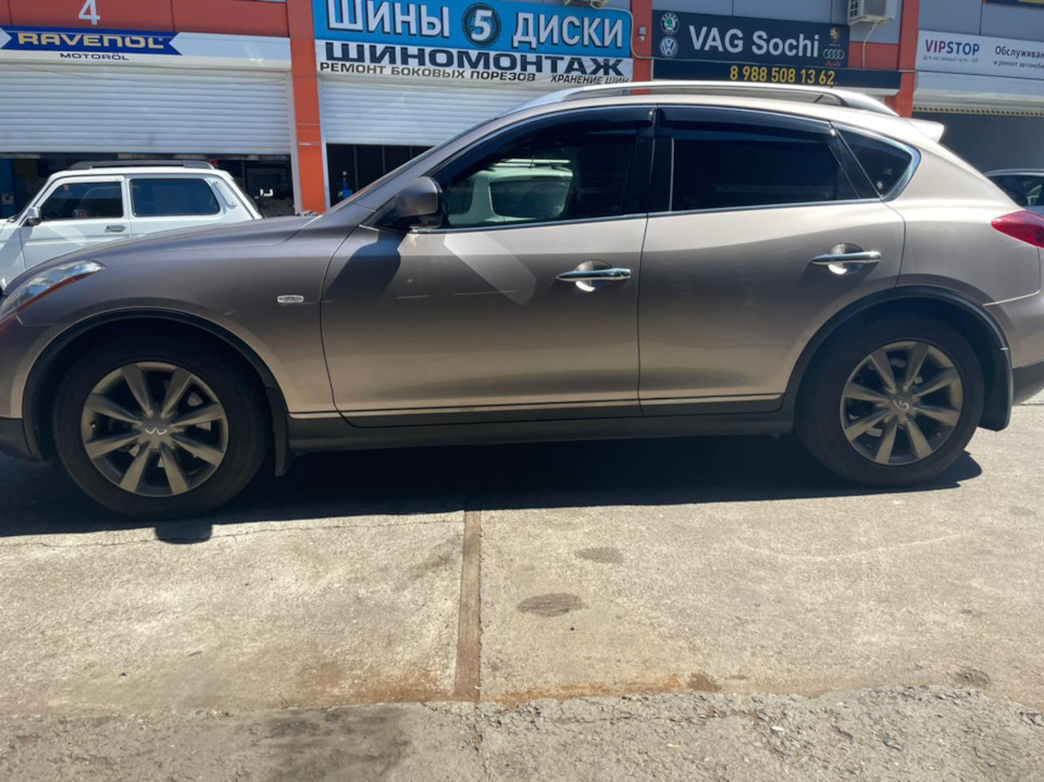 Смена дисков и резины с r18 на r20 — Infiniti EX, 3,5 л., 2008 года ...