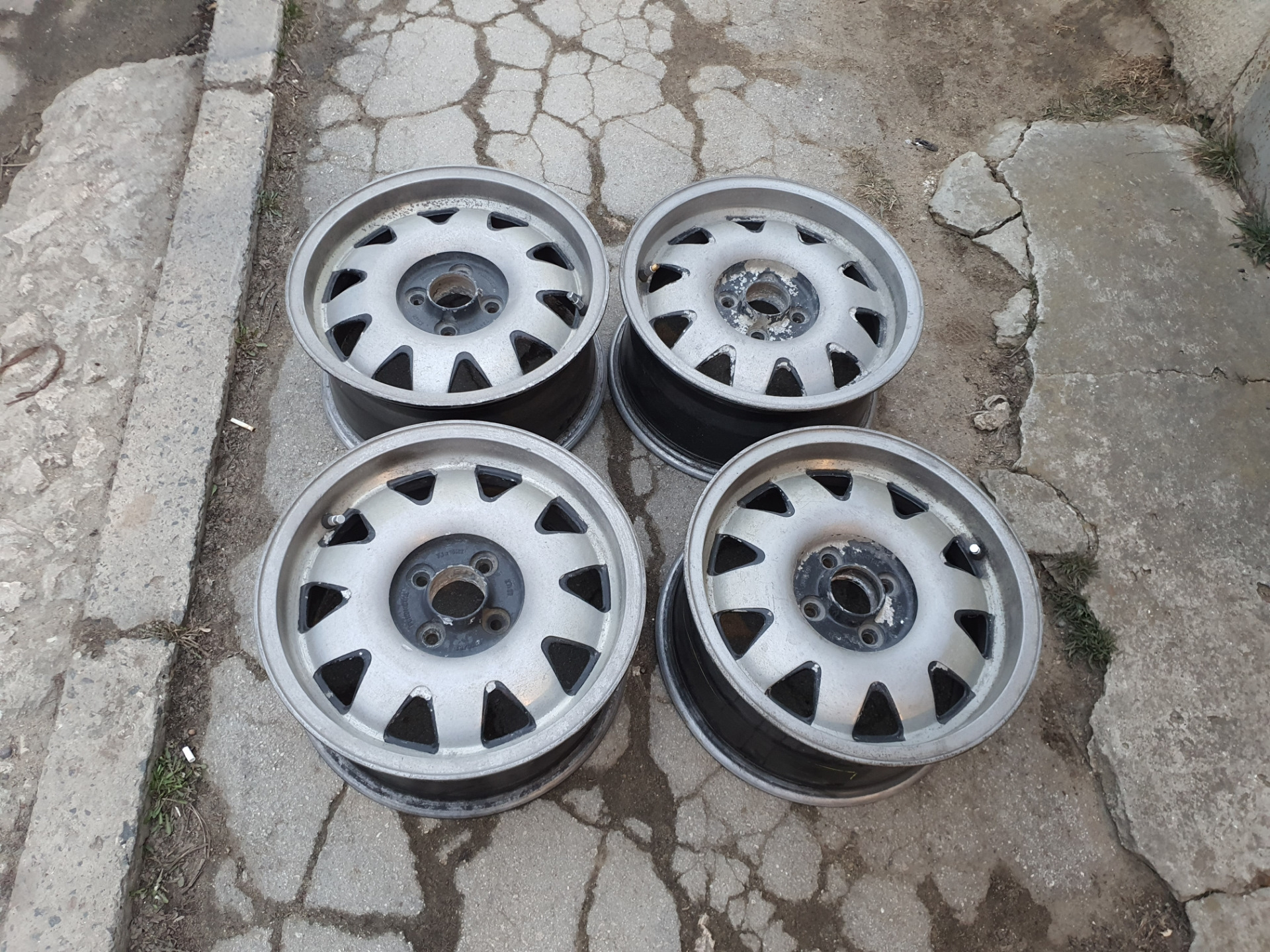 Диски Fondmetall (ATS Cup) R15 — Volkswagen Jetta II, 1,8 л, 1989 года ...