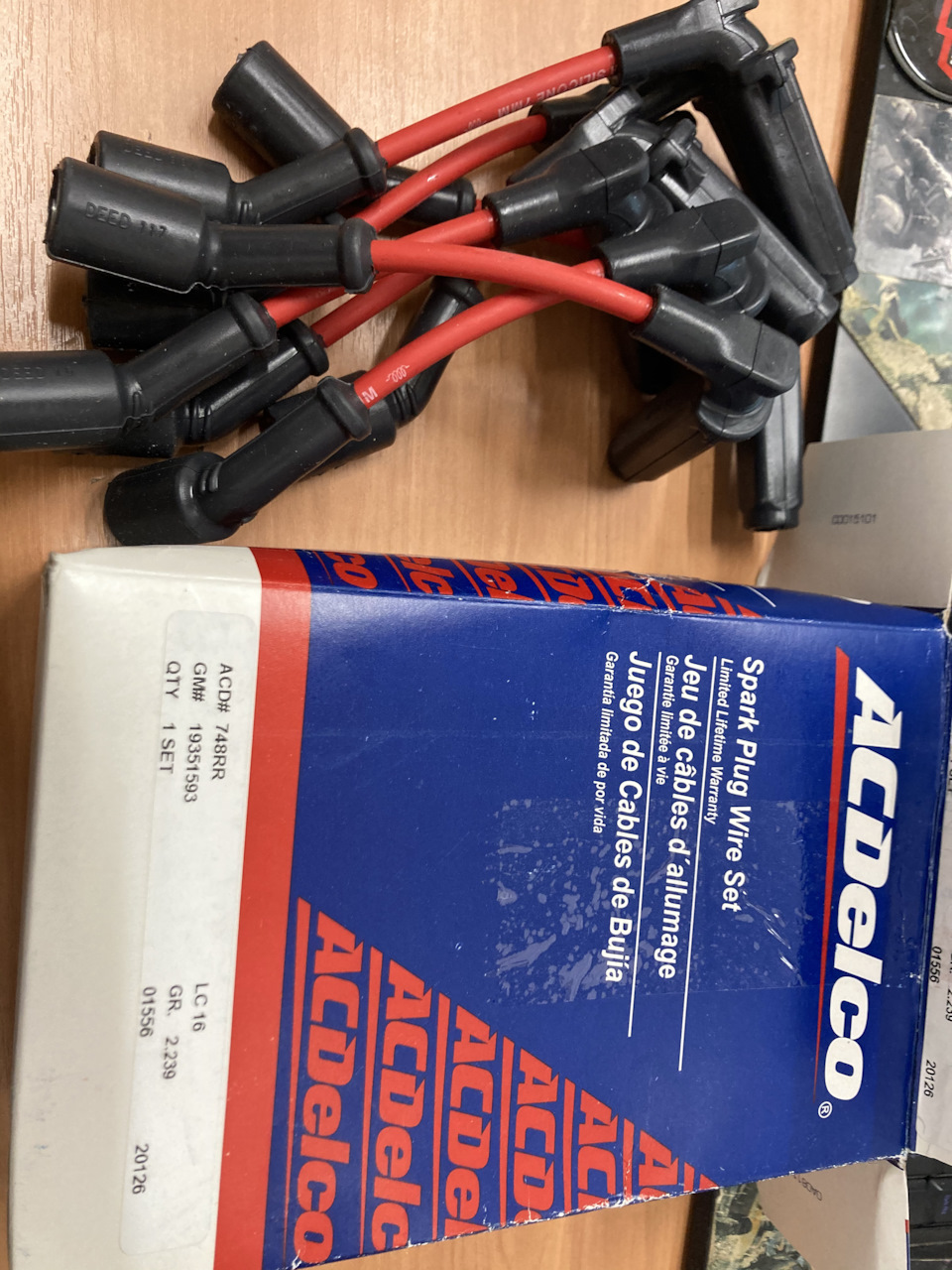 19351593 Высоковольтные провода GM | Запчасти на DRIVE2