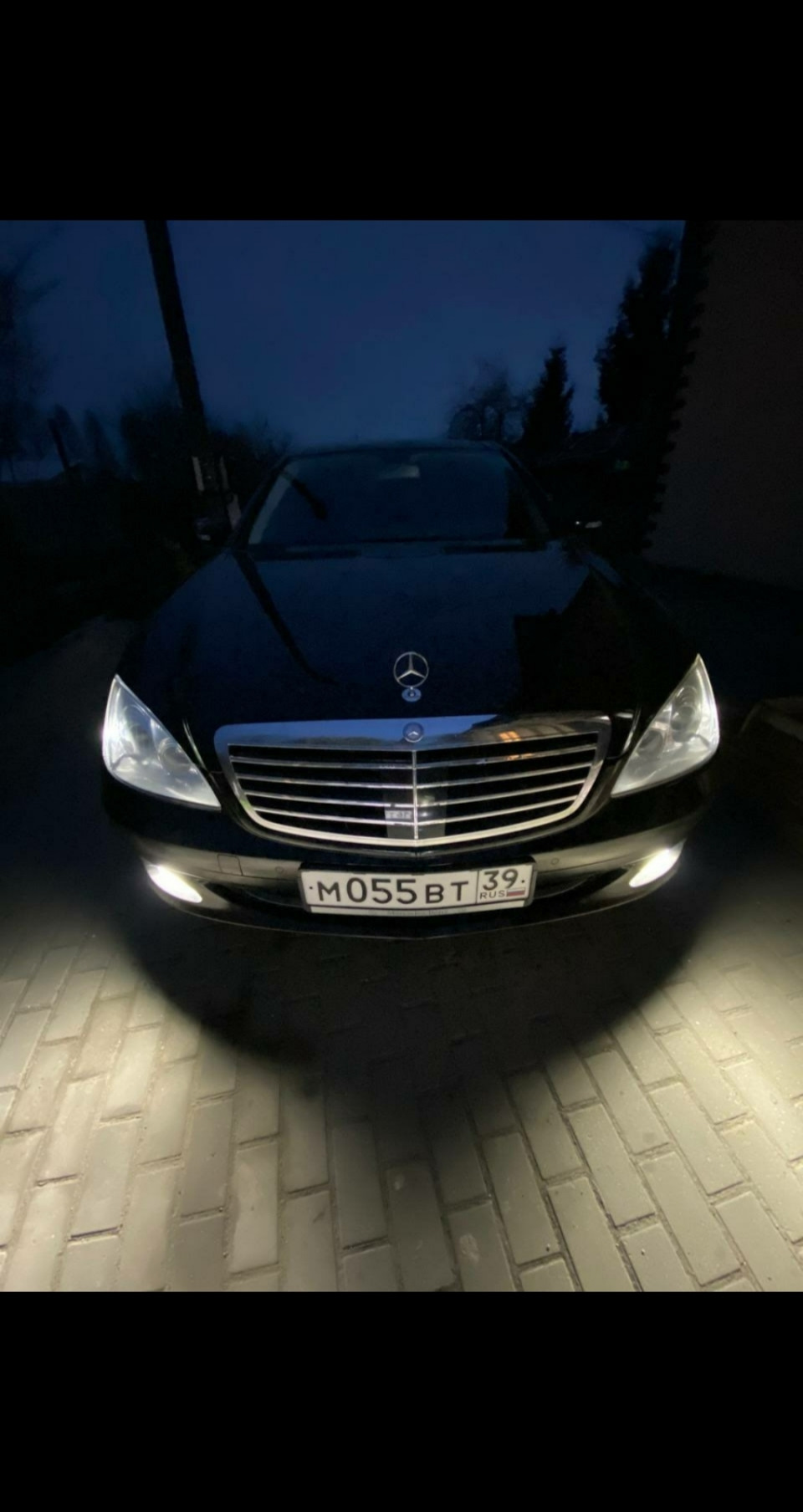 Замена габаритные ламп и ПТФ — Mercedes-Benz S-Class (W221), 3,5 л ...