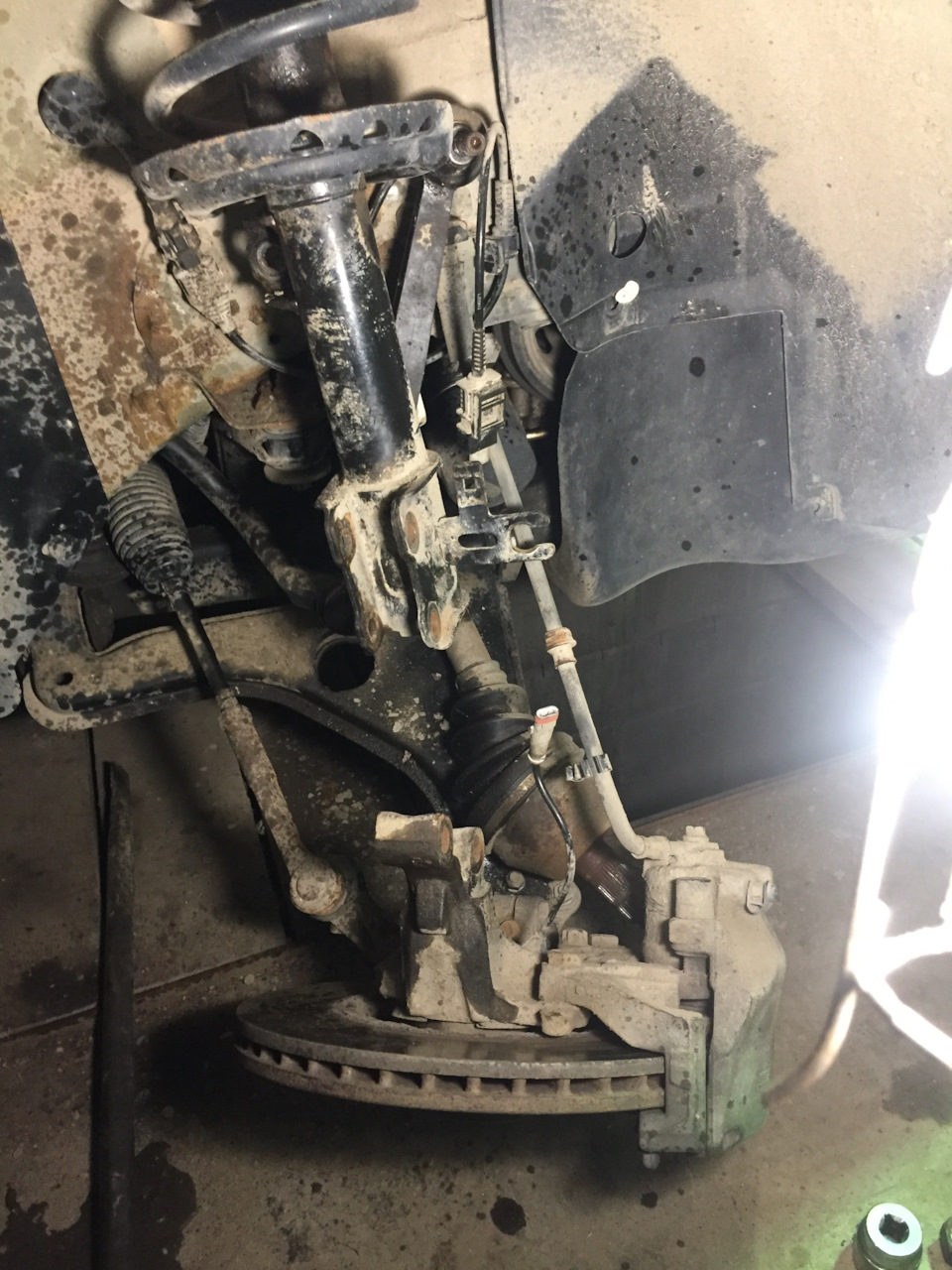 Замена пром вала и опорных подшипников — Opel Astra H, 2 л, 2006 года ...