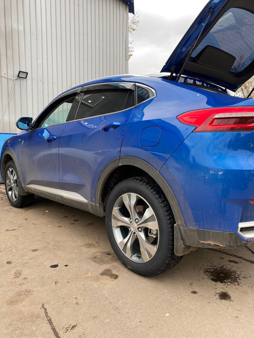 Зима близко! — Haval F7x, 2 л, 2020 года | колёсные диски | DRIVE2
