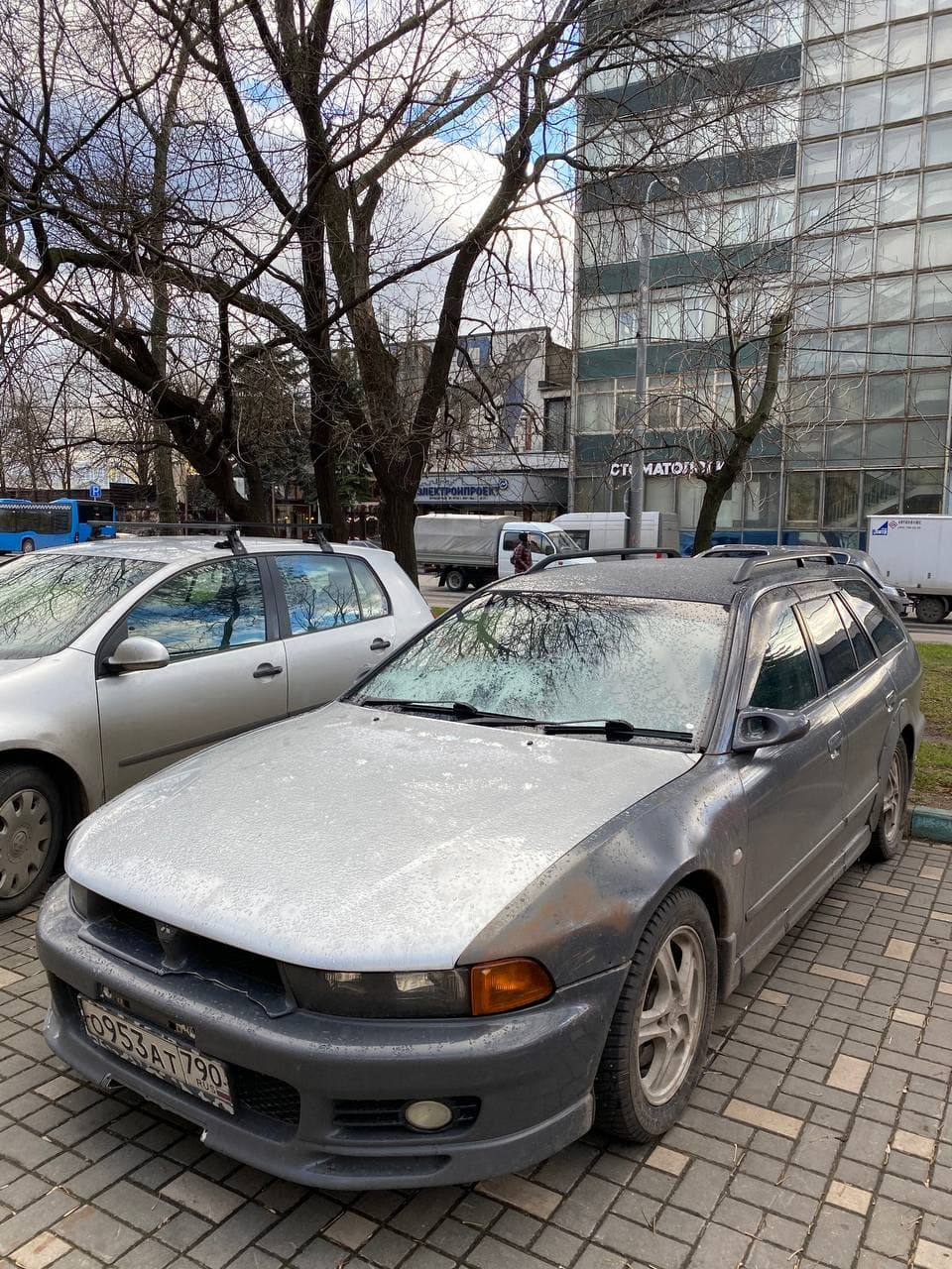 Удивил ступицы, поставил сток (переобувка на зиму) — Mitsubishi Legnum ...