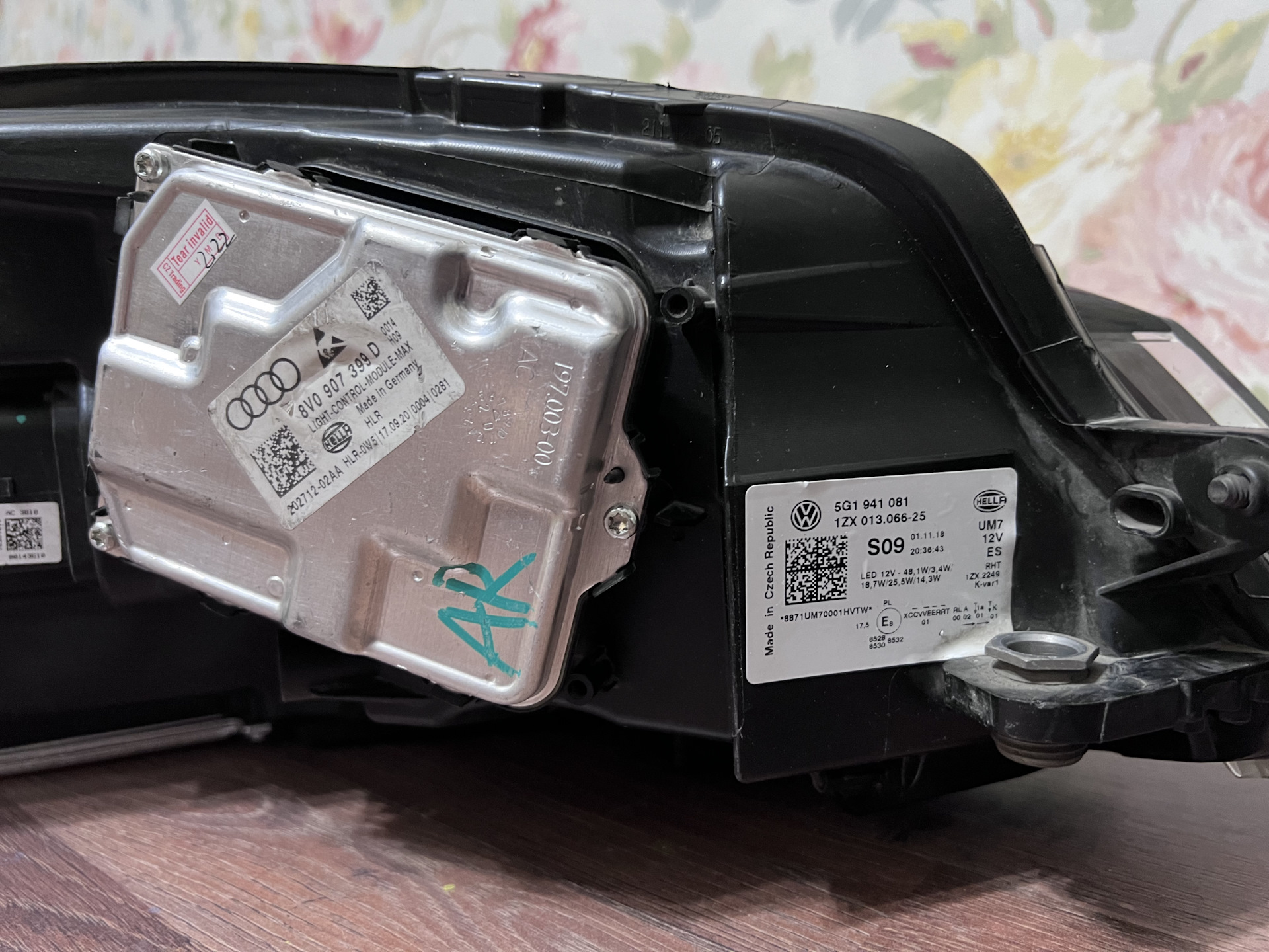 Ve golf mk 7,5 установка full led максимальных фар — Volkswagen Golf ...