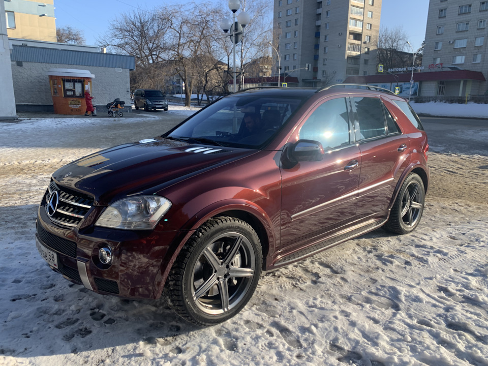 2020 — Mercedes-Benz M-Class (W164), 3,5 л, 2008 года | фотография | DRIVE2