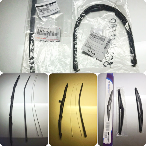 8521428090 Резинка щётки стеклоочистителя правого TOYOTA LEXUS ...