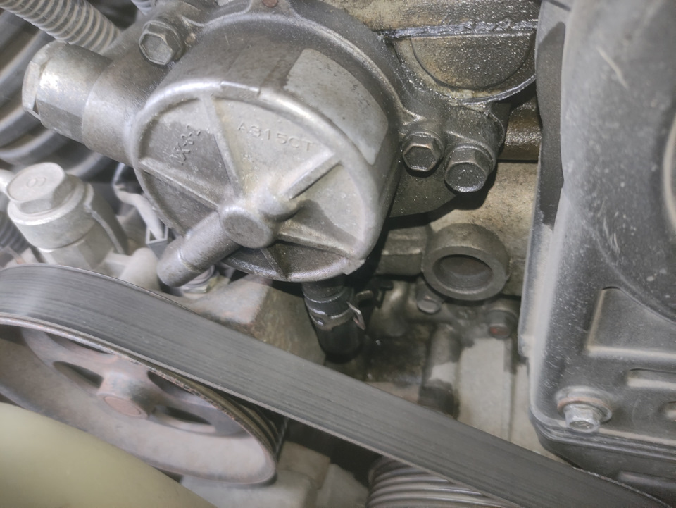 маслицо кап кап — Mitsubishi L200 (4G), 2,5 л, 2011 года | поломка | DRIVE2