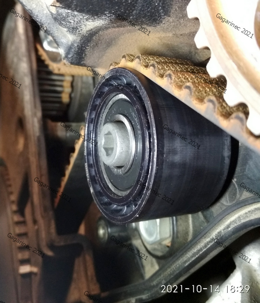 ШАРИКИ ЗА РОЛИКИ-5 ОПОРНЫЙ 2-Х РЯДНЫЙ РОЛИК ГРМ 55 мм. — Lada Vesta (1G ...