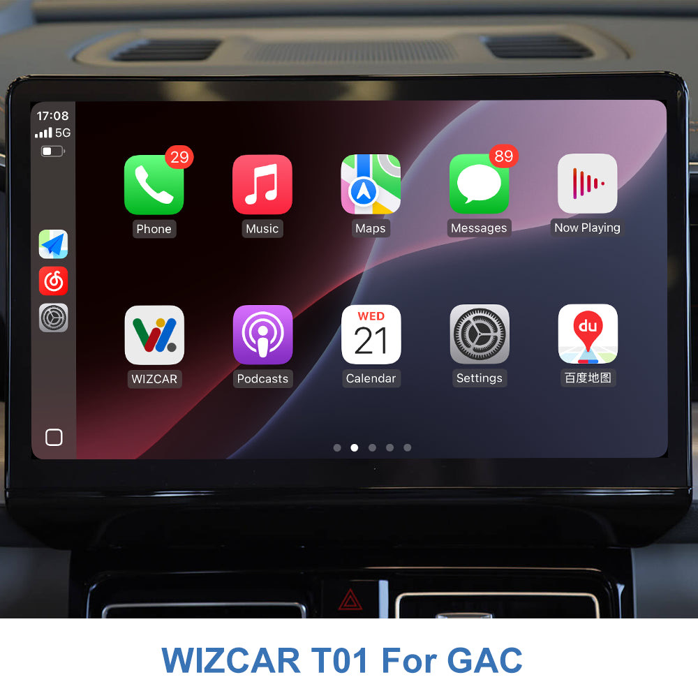 NEW: WIZCAR T01 превращает Carbitlink и EasyConnection в Apple Carplay или Android Auto в Geely ...