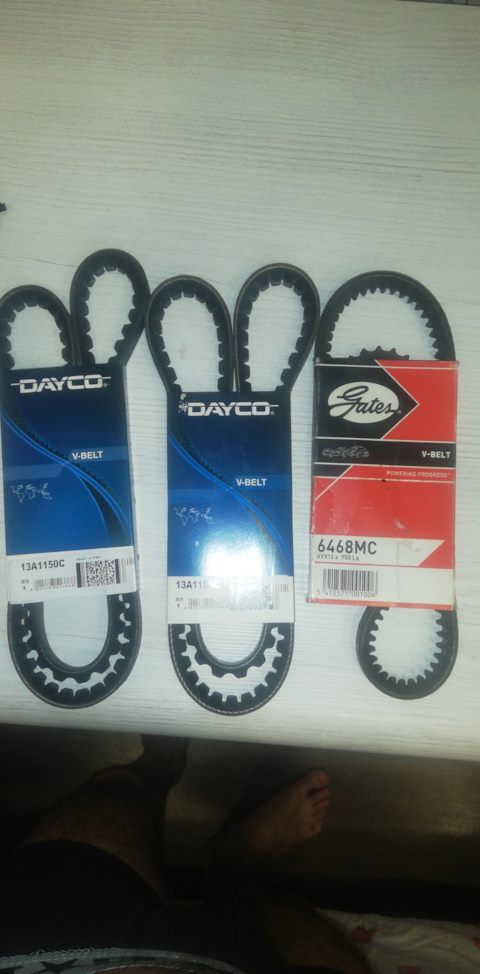 6468MC Неармированные клиновые ремни с формованным зубом GATES ...