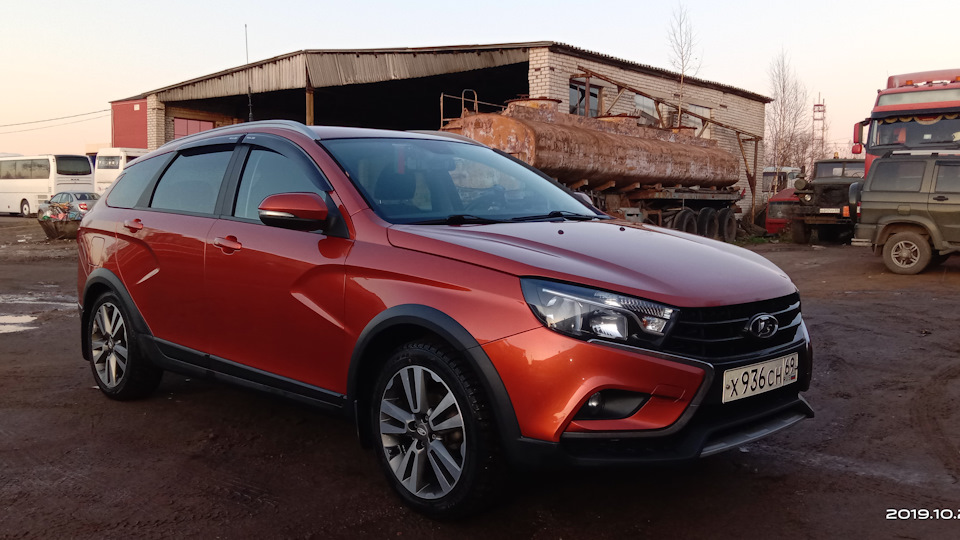 Lada Vesta SW Cross 1.8 бензиновый 2017 | на DRIVE2