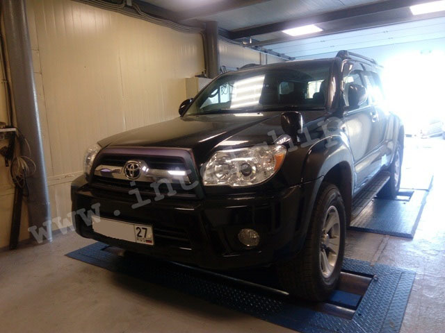 Toyota SURF 215 2TR — настройка автомобиля на диностенде — stage2 ...