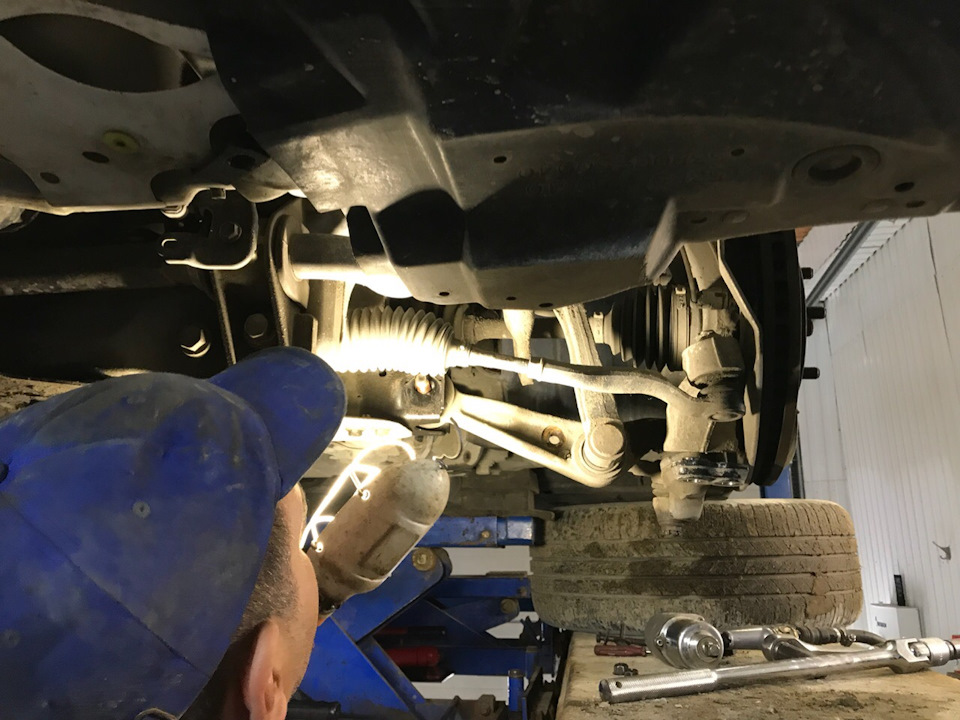 Замена передней ходовки — Lexus LS (USF40/41), 4,6 л, 2011 года | визит ...