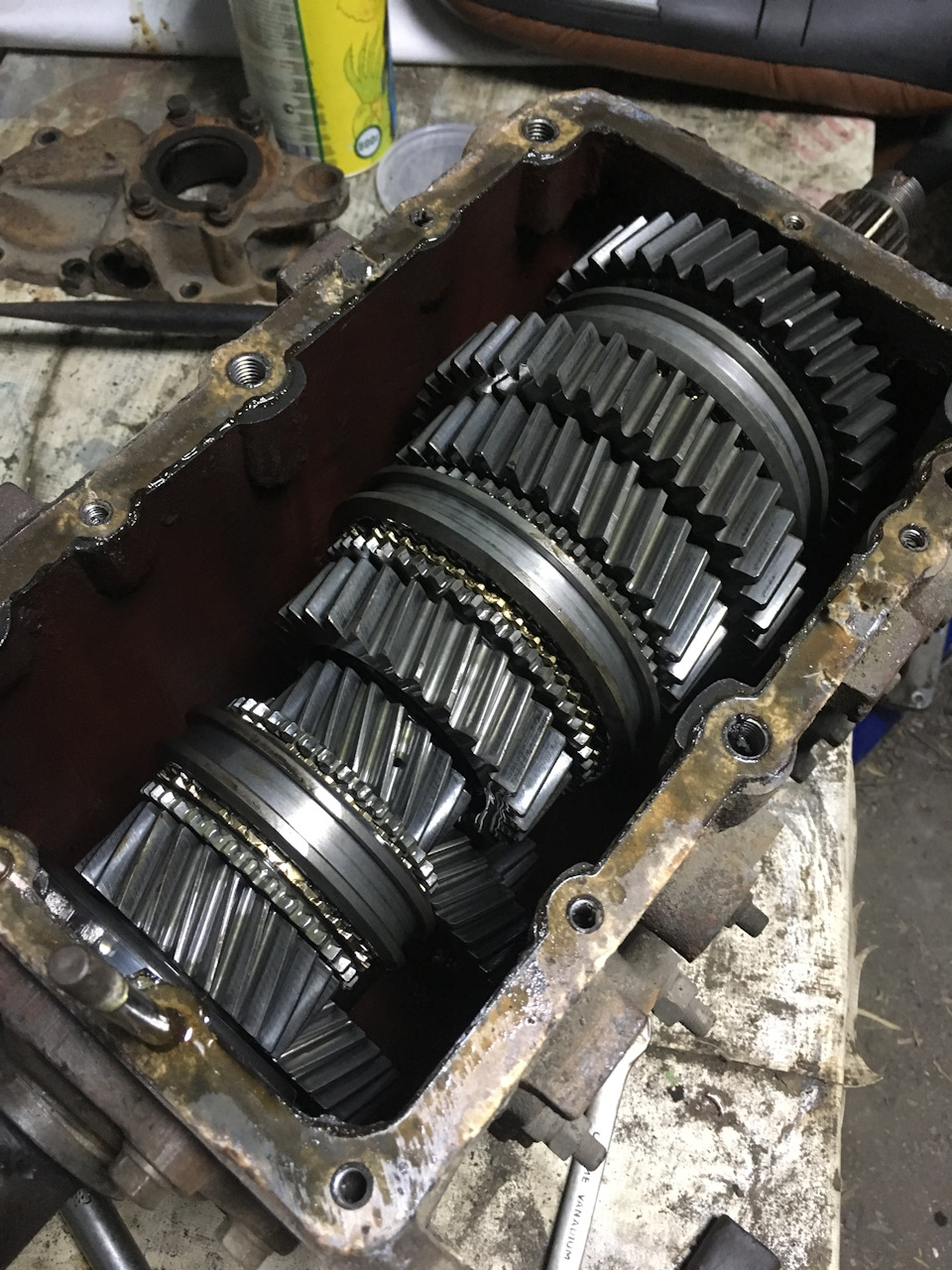 Ревизия кпп — FOTON 1049a, 4 л, 2008 года | своими руками | DRIVE2