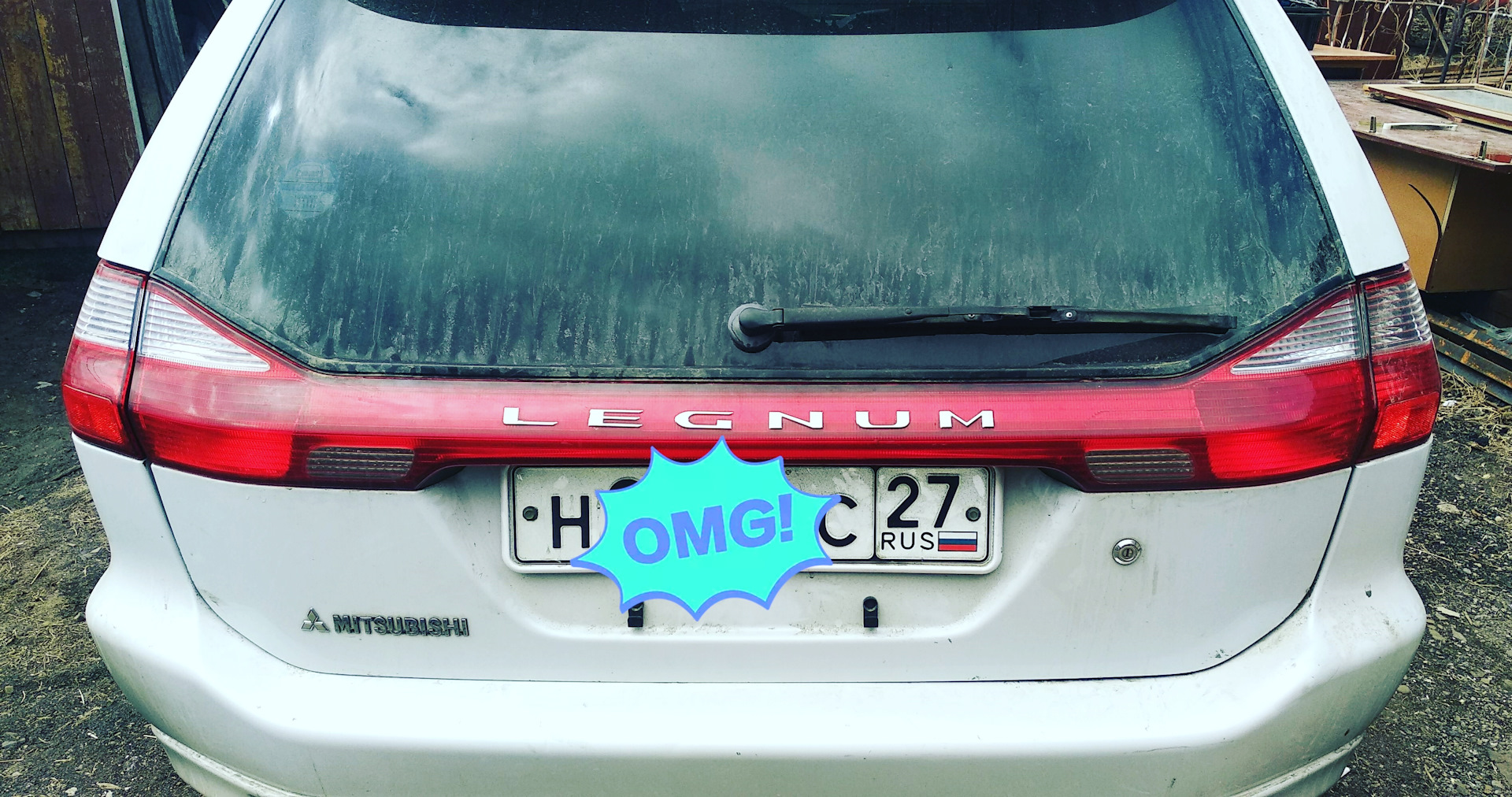 Создаём проблему, а потом с гордостью решаем её😂 — Mitsubishi Legnum, 2 ...