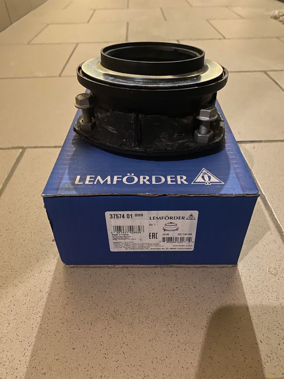3757401 Ремкомплект, опора стойки амортизатора LEMFORDER | Запчасти на DRIVE2