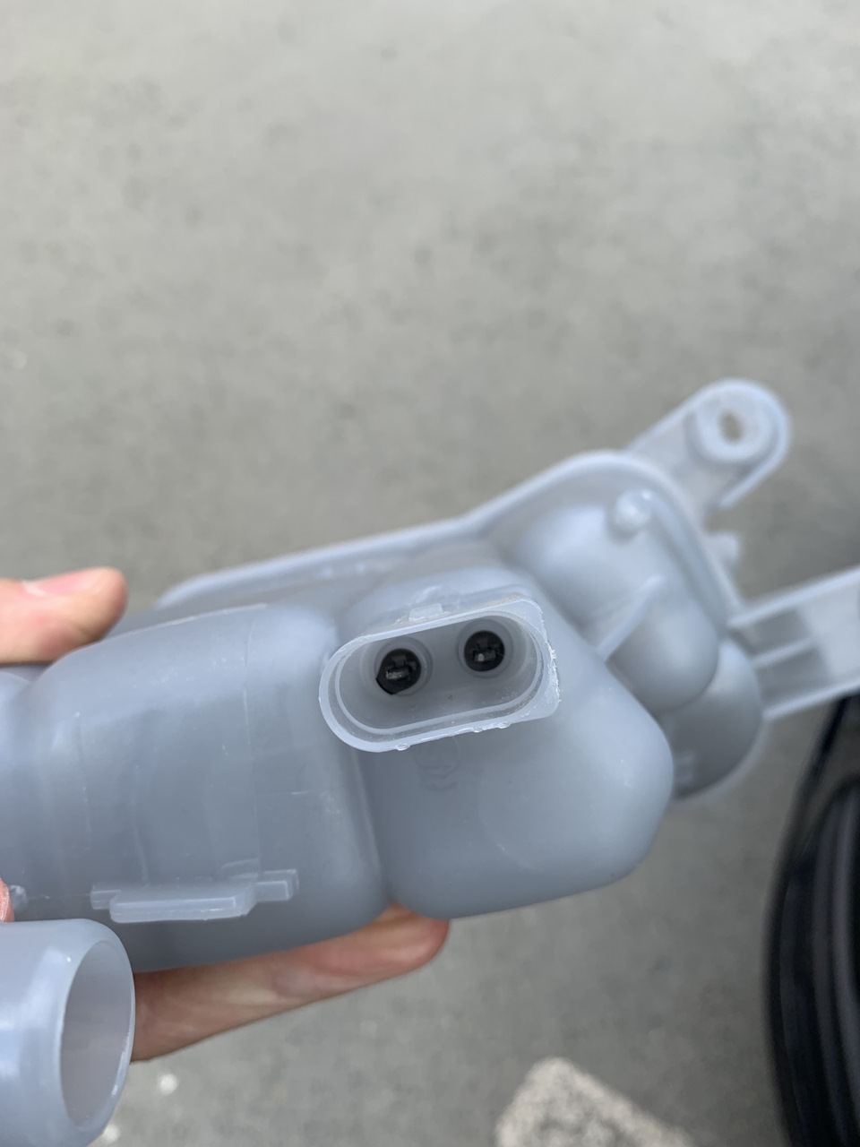 7701071586 Фиксатор решетки воздухозаб. (плас) RENAULT | Запчасти на DRIVE2