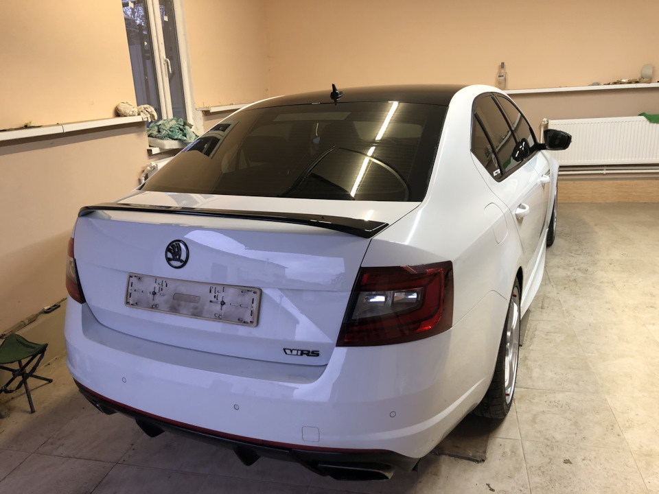 Срамота — Skoda Octavia Rs A7 Mk3 2 л 2014 года колёсные