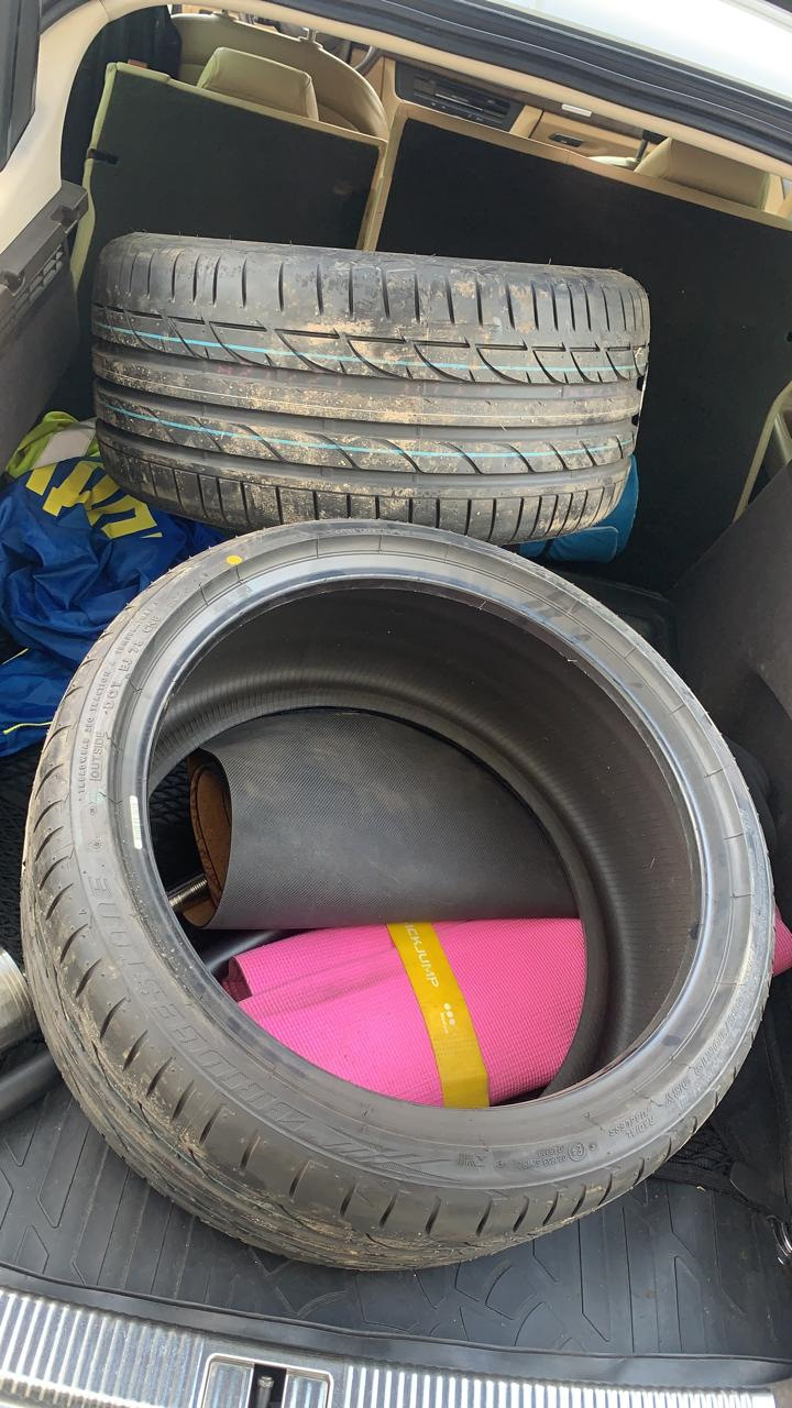 Новая резина Bridgestone S001 — Mercedes-Benz SL 55 AMG (R230), 5,5 л ...