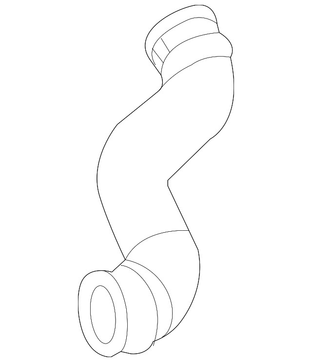 2215012691 Шланг радиатора A221 Mercedes | Запчасти на DRIVE2