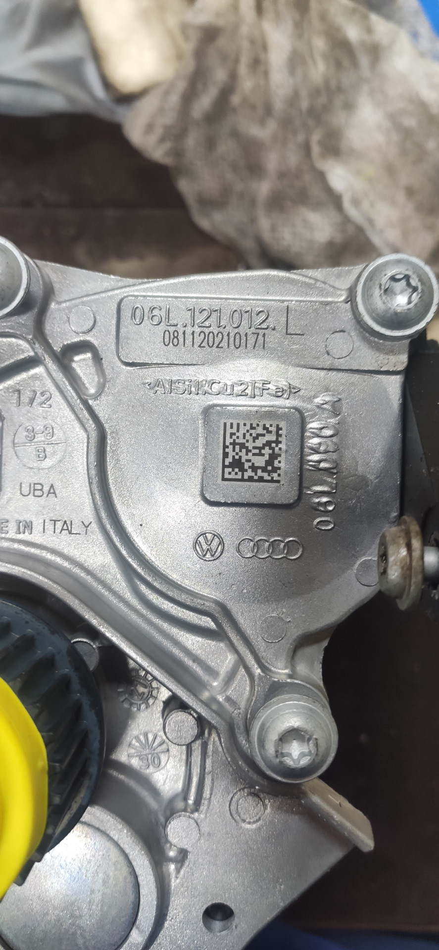 06L121012 Водяной насос + комплект зубчатого ремня VAG | Запчасти на DRIVE2
