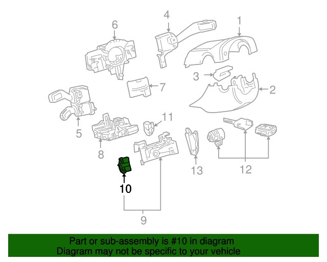 1K0905865 Переключатель зажигания VAG | Запчасти на DRIVE2