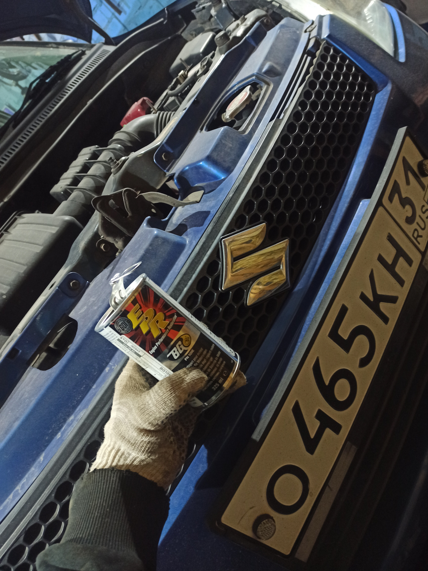 Т.О. промывка BG109 и GZOX — Suzuki Swift (2G), 1,3 л, 2005 года ...