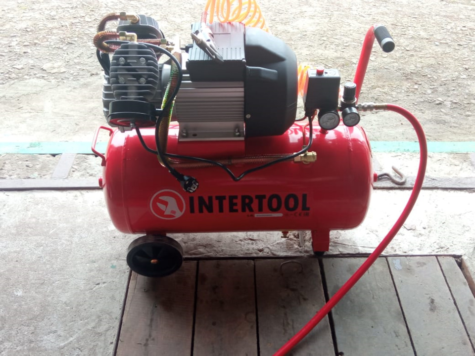 Компрессор intertool pt0007 — Chery Amulet, 1,6 л, 2007 года | просто так | DRIVE2