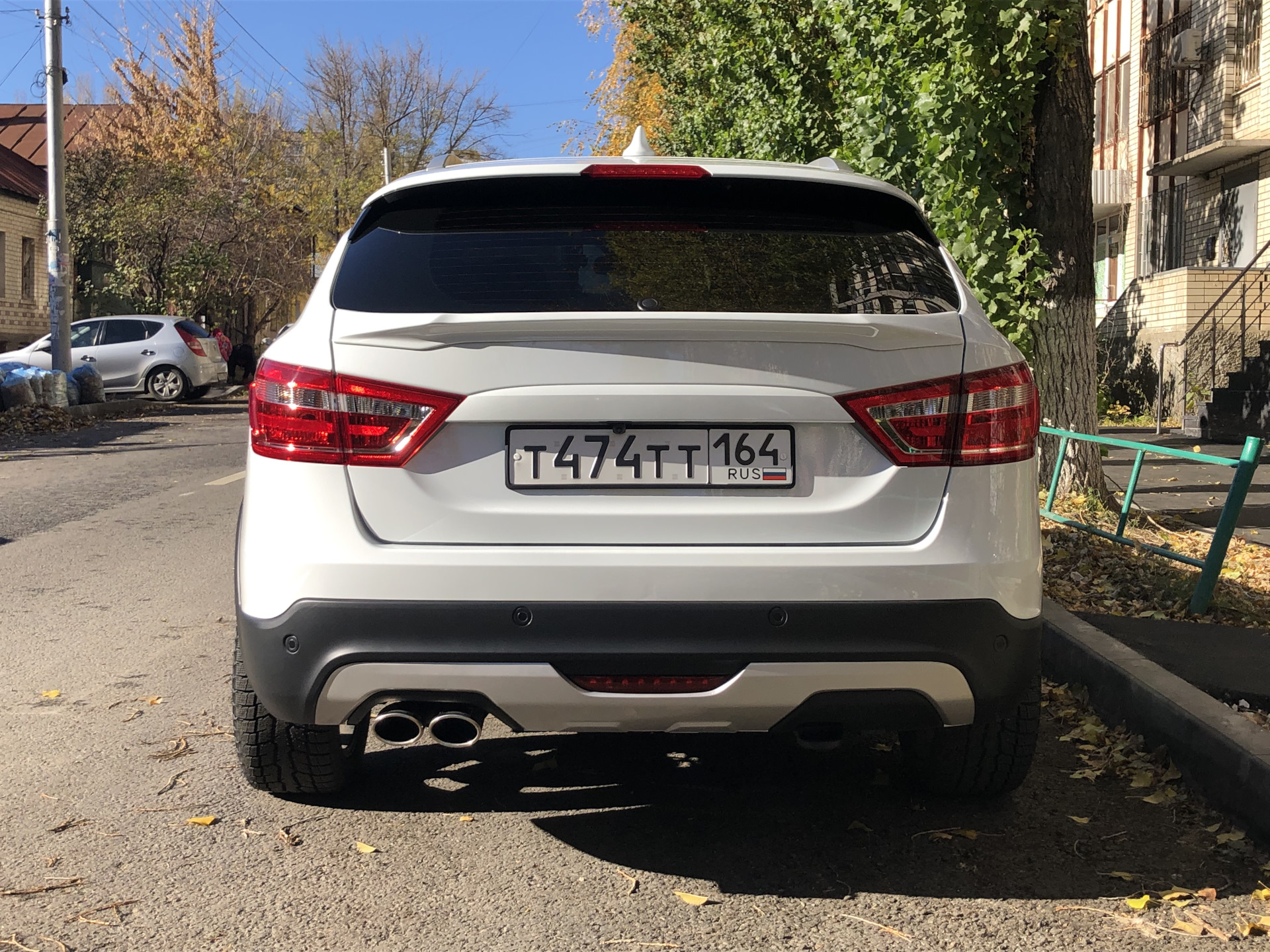 Пару фото 10.2021 — Lada Vesta SW Cross (1G), 1,8 л, 2021 года ...