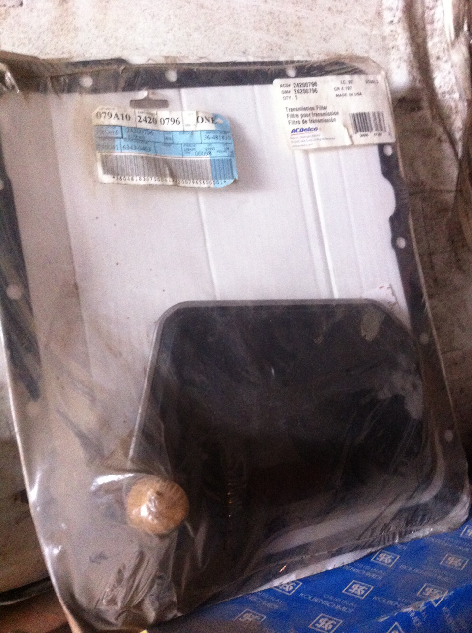 24200796 МАСЛ.ФИЛЬТР АВТОМАТИЧЕСКОЙ ТРАНСМИССИИ GM | Запчасти на DRIVE2
