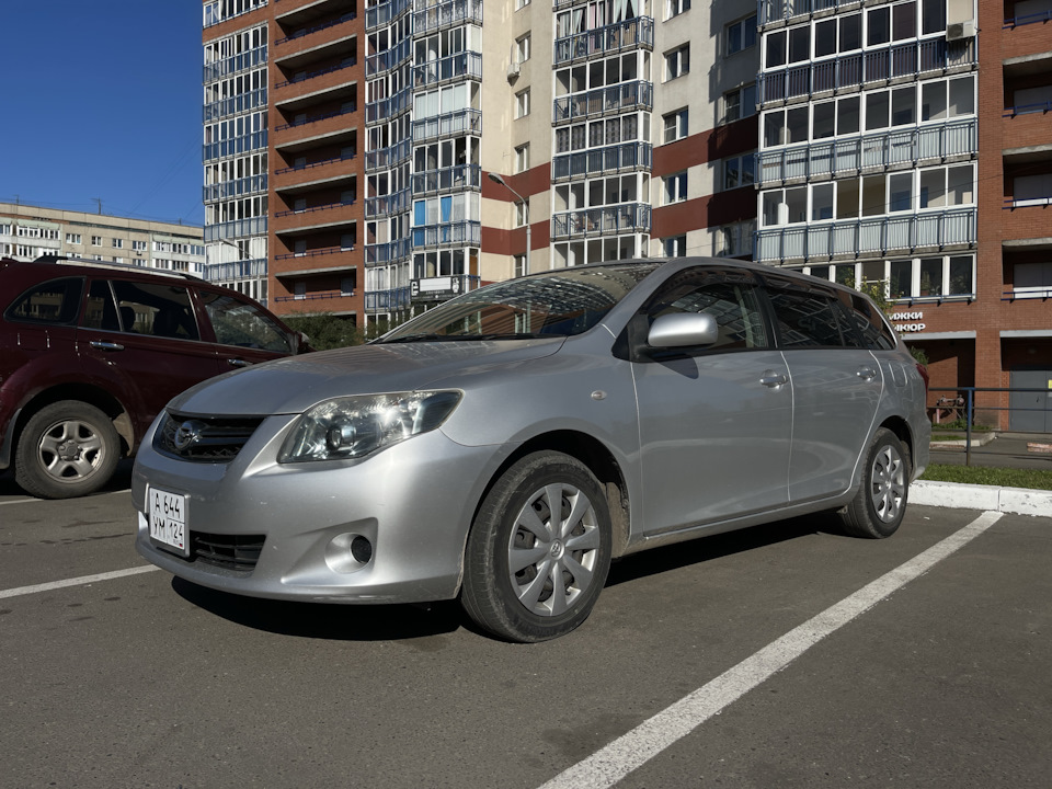 Эпопея с ништяками для Федора — Toyota Corolla Fielder (E140), 1,5 л, 2011 года | электроника ...