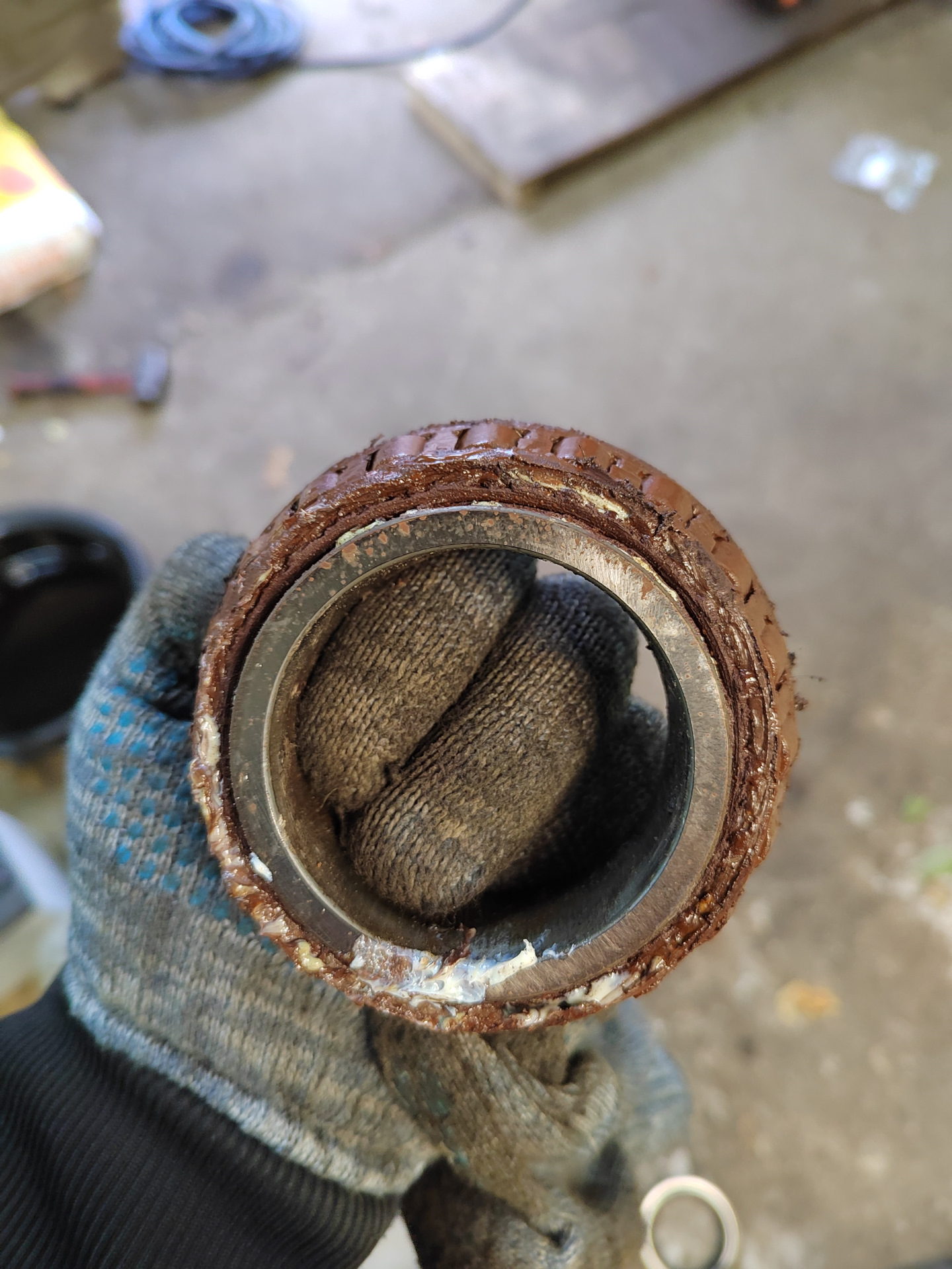 316,9 тыс. км. — Ступичные, втулки и стойки стабилизатора — Toyota Land ...