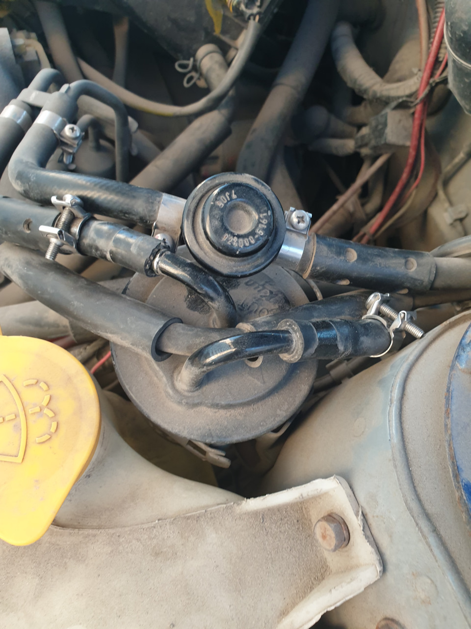 Топливные фильтры и бензонасос — Subaru Legacy (BE/BH/BT), 3 л, 2002 ...