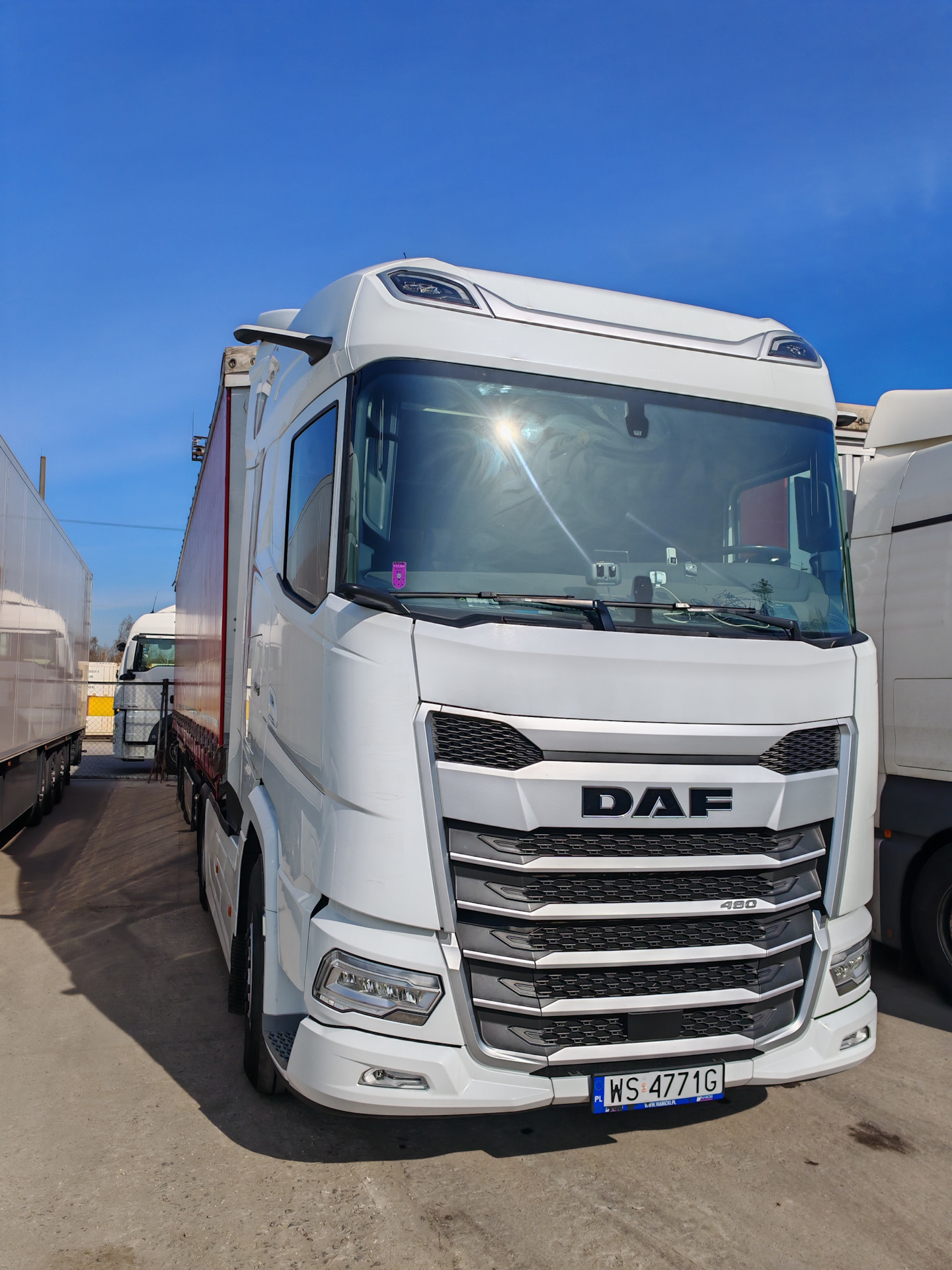 Трудовые будни — DAF XG480, 9,9 л, 2022 года | просто так | DRIVE2