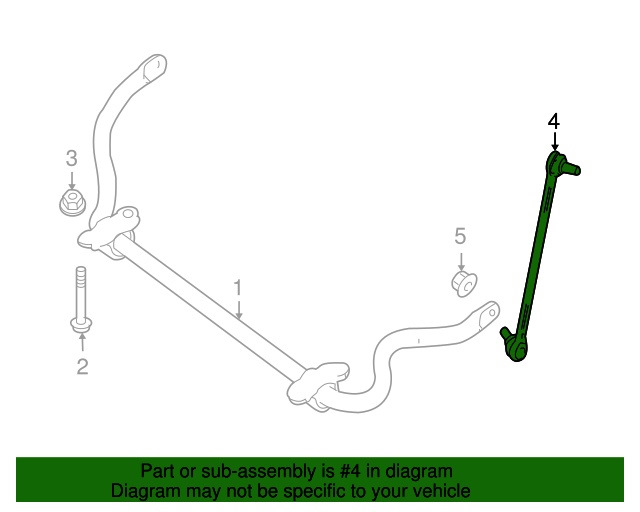 A2043201889 Стойка стабилизатора правая Mercedes | Запчасти на DRIVE2