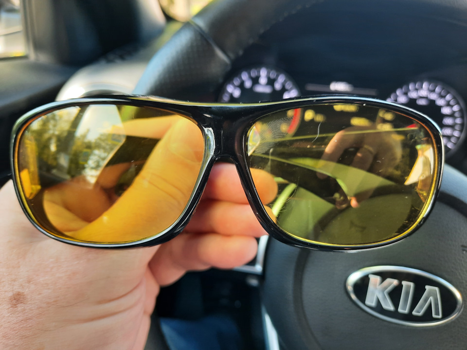 Антибликовые очки для водителя — KIA Cerato (4G), 2 л, 2020 года ...