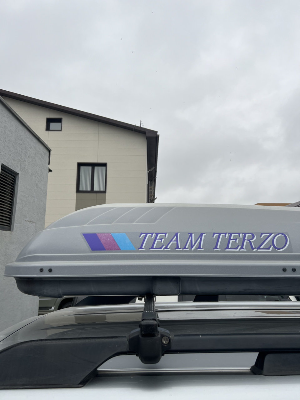 Roof box (Кейс на крышу) — Toyota Land Cruiser Prado 120-series, 4 л ...