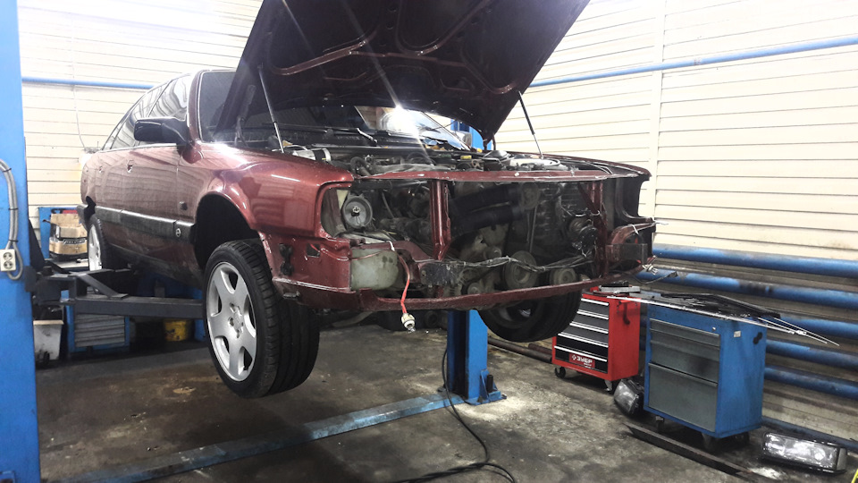 СВАП 2.2 20v turbo AAN. Часть 2. 2.3 NF Давай, дасвиданья!)))🖐. Мойка ...