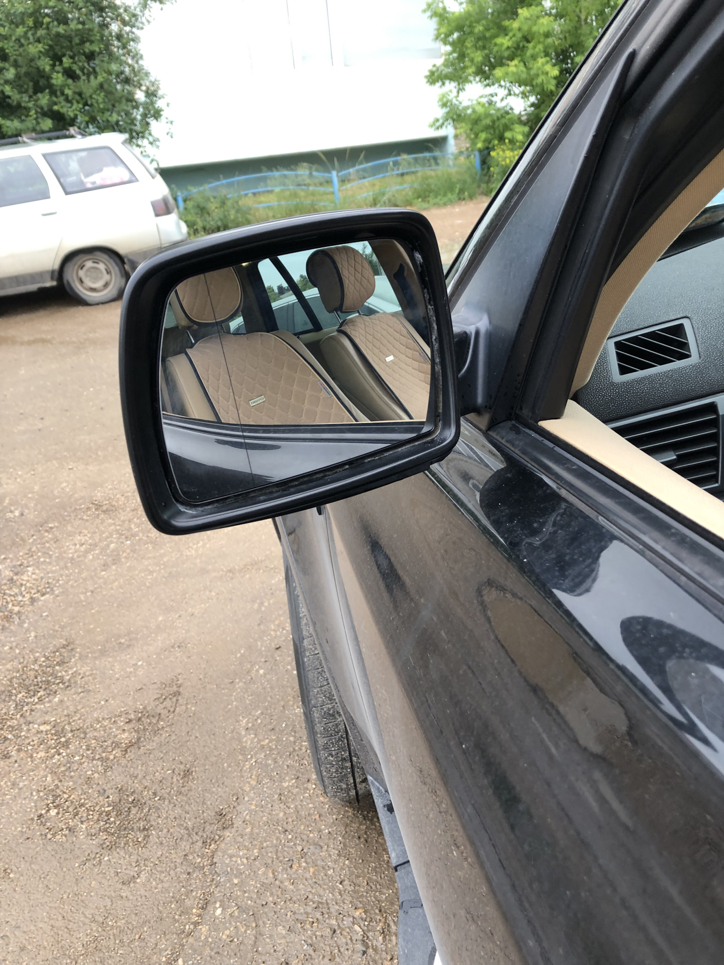 Замена зеркала заднего вида — BMW X3 (E83), 3 л, 2006 года | запчасти ...