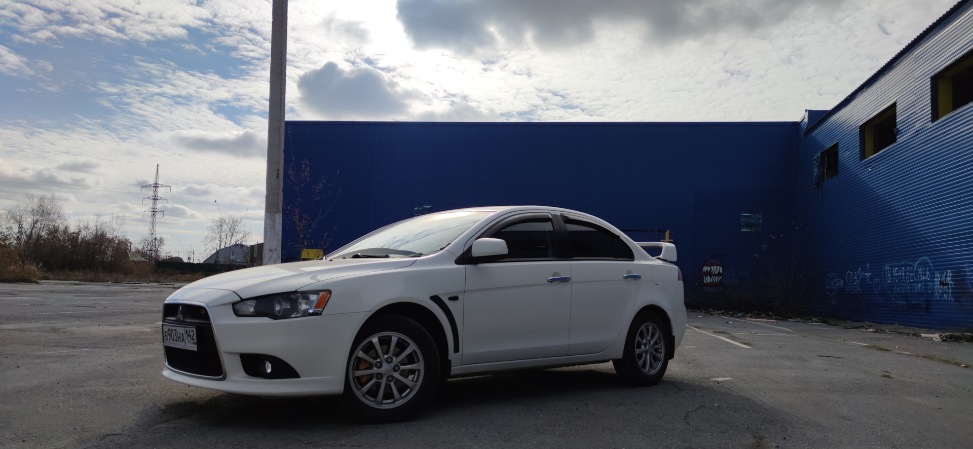 11. Осенние фото и про Просвет. — Mitsubishi Lancer X, 0,5 л, 2014 года | фотография | DRIVE2