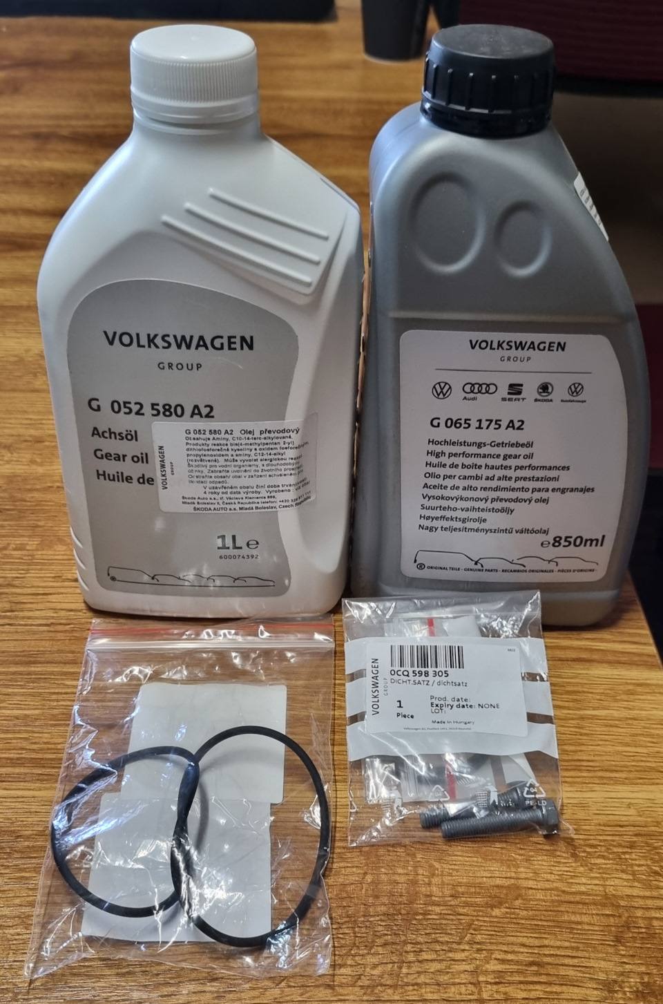 G052580A2 Масло, трансмиссионн VAG | Запчасти на DRIVE2